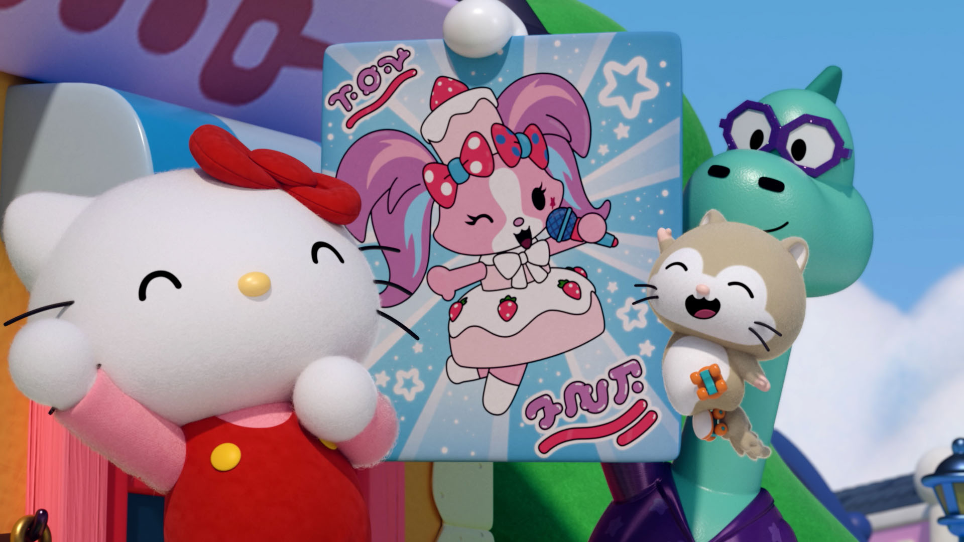 RUCA E HELLO KITTY PROTAGONIZAM ESTREIAS NO CANAL PANDA – Dreamia